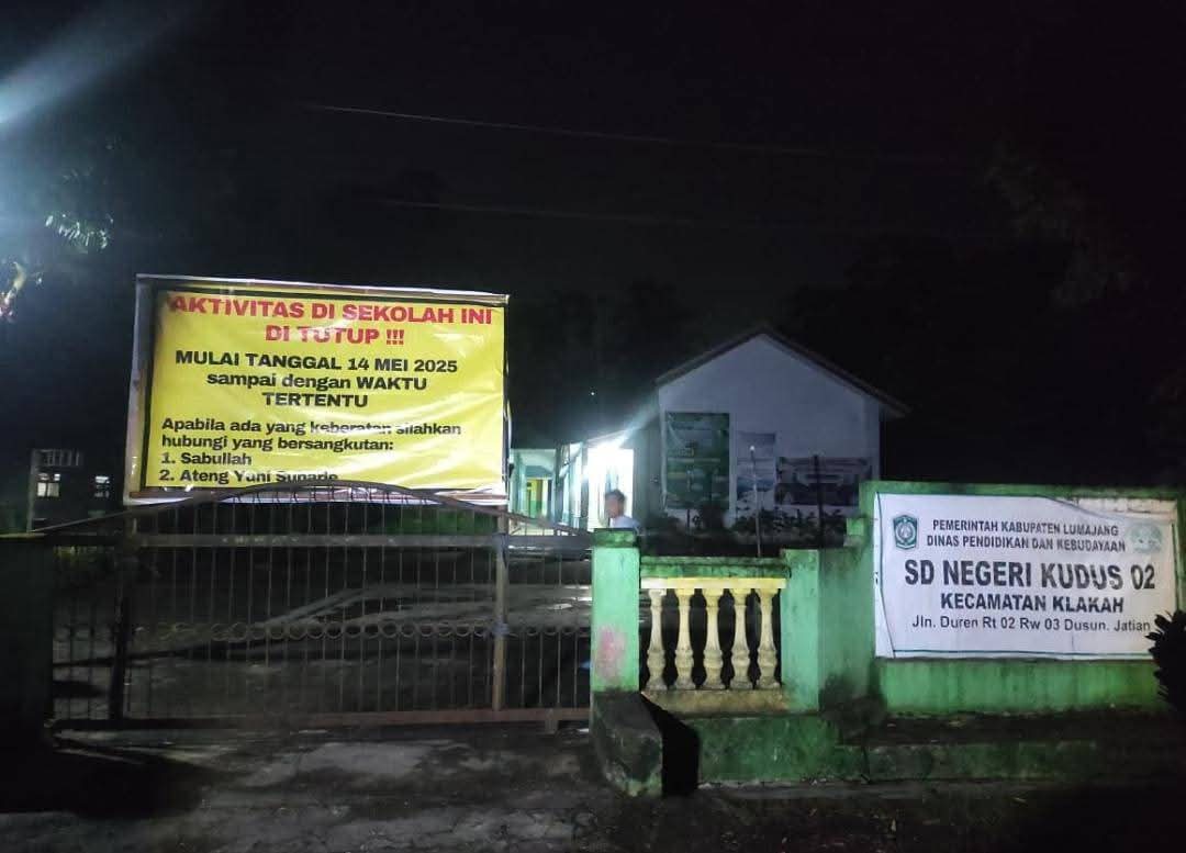 Gedung SD Disegel, Proses Belajar Mengajar Terganggu, Begini Penjelasan ...